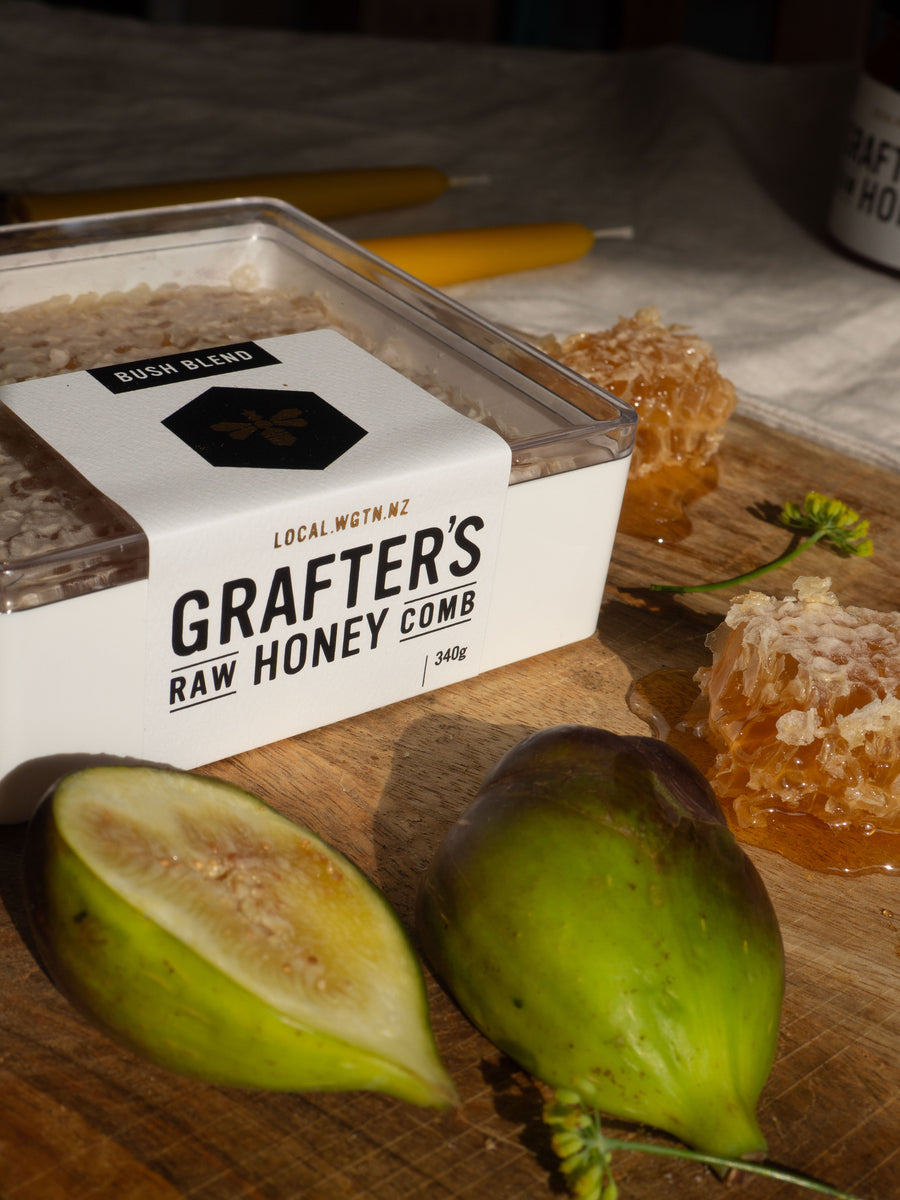 Grafter's Raw Honey - Honeycomb 340g – Grafter's Honey